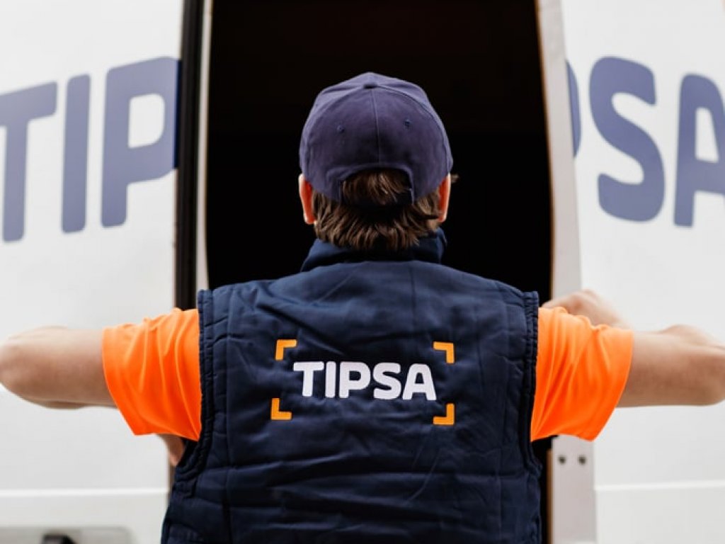Transporte mensajería y paquetería urgente TIPSA